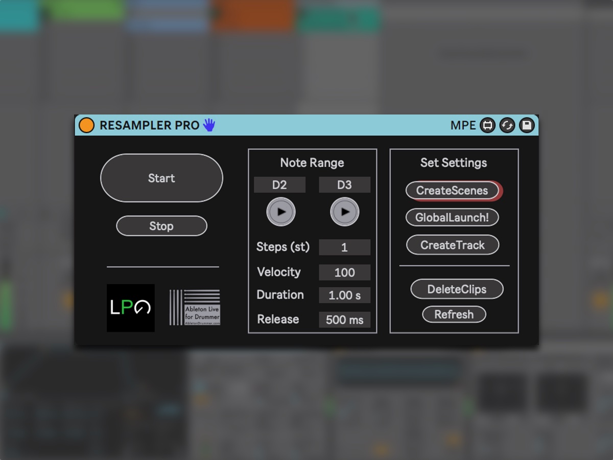 Resampler Pro, un autosampler gratuito para Max for Live | Hispasonic